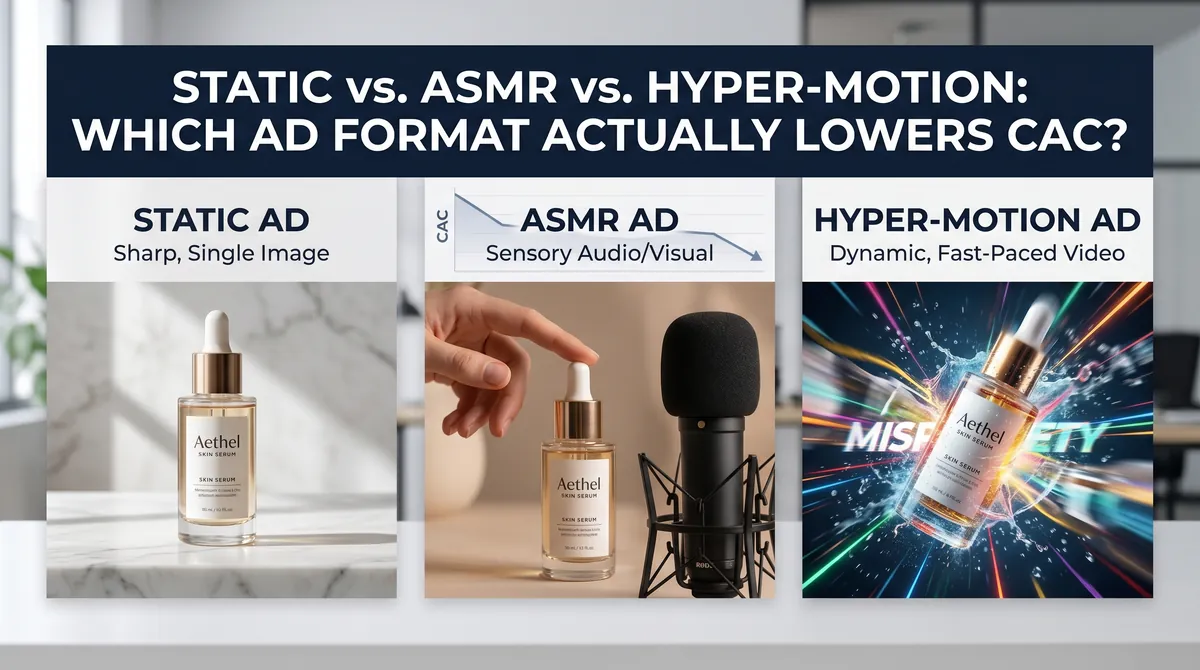 Static vs. ASMR vs. Hyper-Motion: Lower Your CAC | CamClo3D | CamClo3D